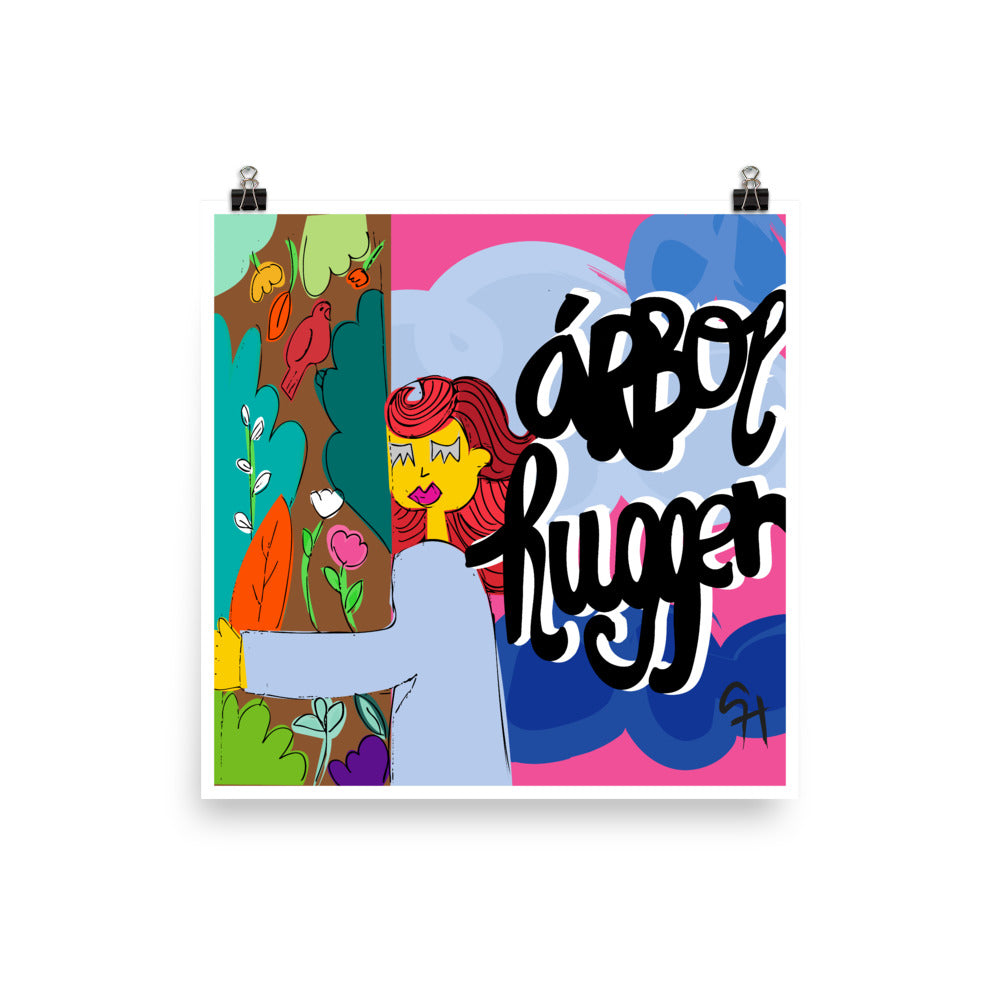 ARBOL HUGGER POSTER – Guayilandia Art